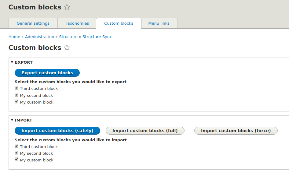 Structure Sync | Drupal.org Structure Sync | Drupal.org